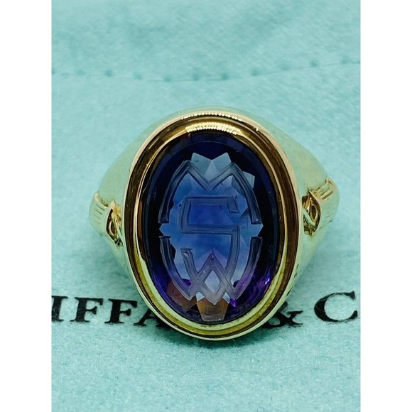 Tiffany & Co. | Jewelry | Ethel Walker School Class Ring Tiffany Co 4k ...